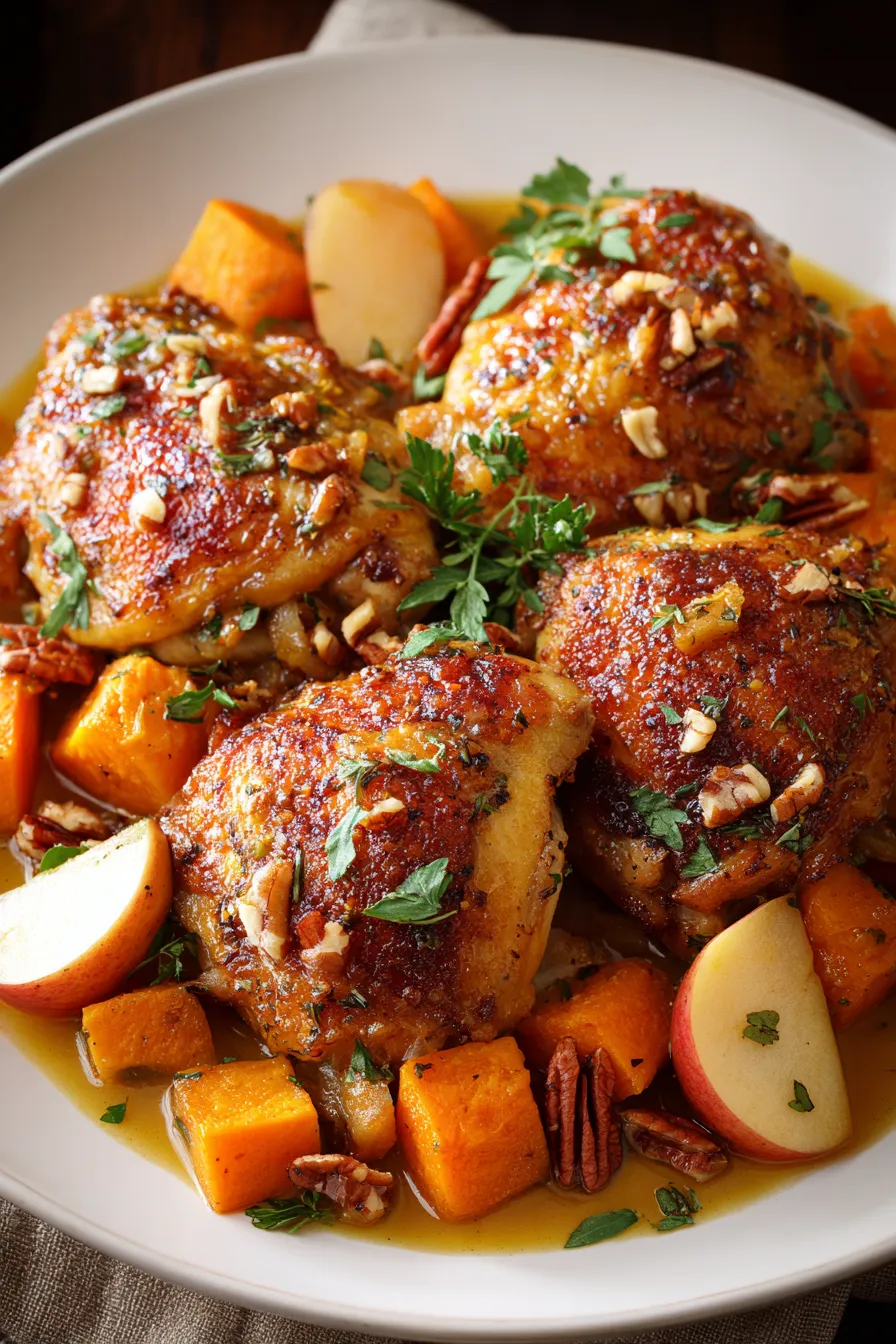 Autumn Chicken Dinner – Daniel Recipes