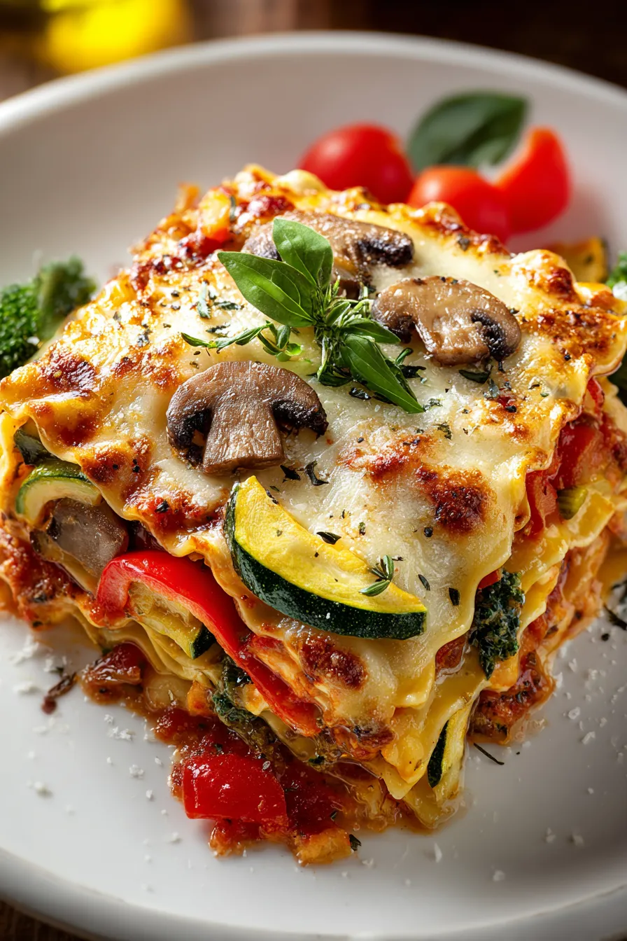 Hearty Baked Italian Vegetable Lasagna – Daniel Recipes